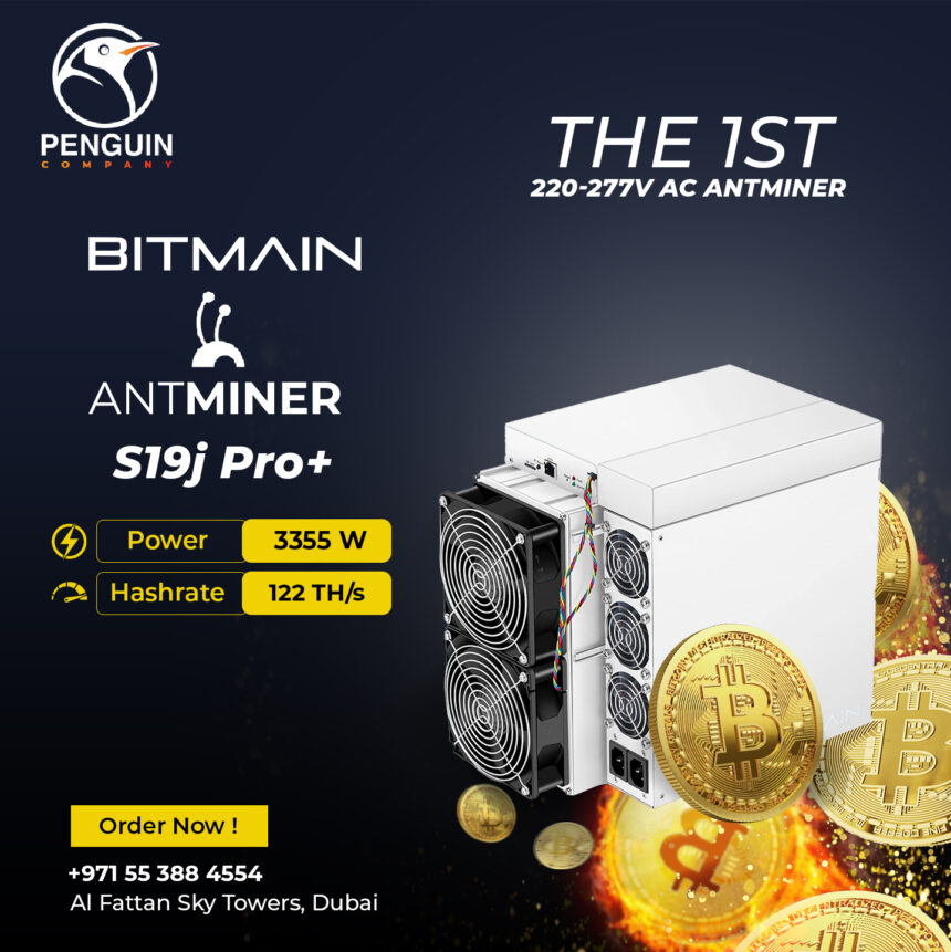 Bitmain Antminer S19j Pro+ (122TH/s)